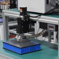 China Bench Type Semi Automatic DC Battery Tab Spot Welding Machine Cell Use for sale