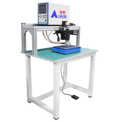 China Industrial Manual Welding 18650 Battery Spot Welder 0.2MM Nickel Sheet for sale