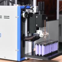 China High Precision Battery Pack Assembly Equipment 18650 Pneumatic Spot Welder for sale
