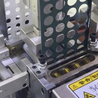 China Cylindrical Automatic Battery Stickers Machine 18650 Lithium Ion Battery Stickers Machine for sale