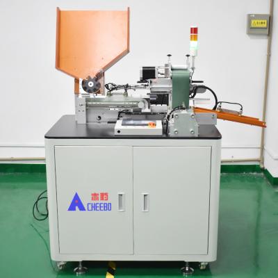 China Cylindrical Automatic Battery Stickers Machine 18650 Lithium Ion Battery Stickers Machine for sale