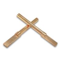 China Customized Copper Coated Welding Rods , Copper Welding Stick For Battery for sale