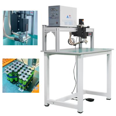 China Double Section Spot Welder For 18650 Lithium Batteries Multi Pulse Electric Gantry for sale