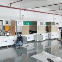 China 18650/21700 Automatic Cylindrical Lithium Battery Module Assembly And Wiring Machine for sale