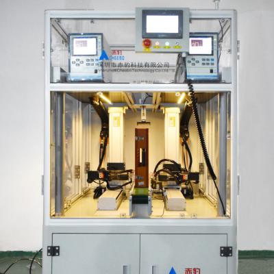 China Automatic Battery Spot Welder Machine 8-Axis Rotary Head Double-Pin Welding for sale