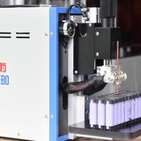 China Portable Battery Spot Welder Pneumatic Precision Welding Cell for sale