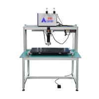 China Semi Automatic Guide Rail Desktop Spot Welding Machine For Cylindrical Lithium Batteries for sale