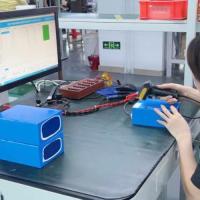 China 18650 Lithium Battery Cylindrical Cell Voltage Tester With Power 0-300A Charging Current for sale