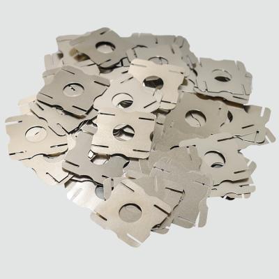 China Battery 18650 21700 Connector Use Nickel Plated Solder Tabs Fused Nickel Sheet For Battery Pack for sale
