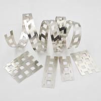 China Sliver White Pure Nickel Sheet Connector for 18650 Battery Pack Welding Tabs for sale