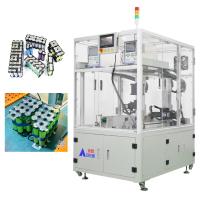 China Lithium battery automatic double-sided cylindrical cell multi axis control precision spot welding machine for sale