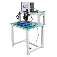 China Lithium Ion Battery Pack Welding Machine 18650 21700 26650 32700 Gantry Manual Spot Welding Machine For Lithium Ion Battery for sale