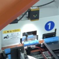 China Single Cylindrical Lithium Battery Pack Sorting Machine with 10 Gear and Automatic QR Code Sorting 1700*1000*1250MM for sale