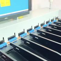 China 10 Channels High Precision Cylindrical Lithium Ion Battery Sorting Machine Automatic Battery Cell Sorter for sale