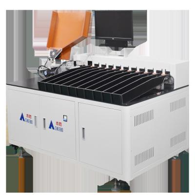 China 10 Channels High Precision Cylindrical Lithium Ion Battery Sorting Machine Automatic Battery Cell Sorter for sale