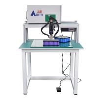 China Transistor Electric Precision Cylindrical Lithium Battery Pack Spot Welding Machine Gantry Foot Type for sale