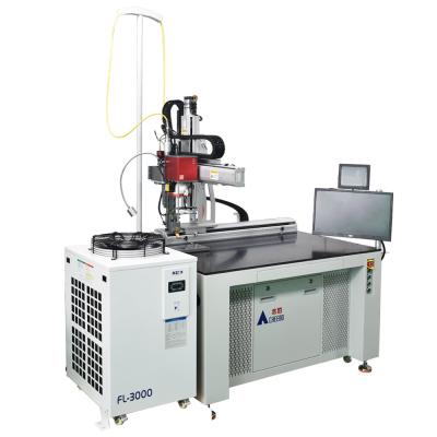 China 1000w 1500w 2000w Fully Automatic Square Lithium Battery Pack Aluminum Nickel Continuous Laser Welding Machine for sale
