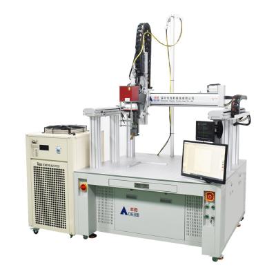 China Gantry Laser Welding Machine For Prismatic Lithium Battery Pack Aluminum Nickel Busbar 32140 Automatic Laser Spot Welder for sale
