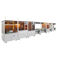 China 18650 Automatic Cylindrical Lithium Battery Pack Assembly Line for sale