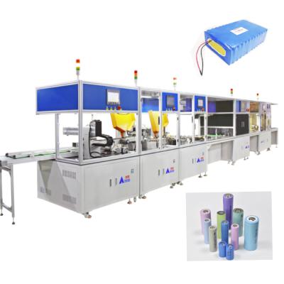 China 18650 Battery Pack Assembly Line 3000PCS/H Automatic Production for sale