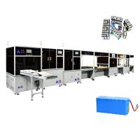 China Lithium Battery Pack Assembly Line 3000PCS/H Automatic Production for sale