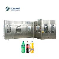 China 200ml Carbonate Filling Machine Soda Water PET Plastic Bottle for sale