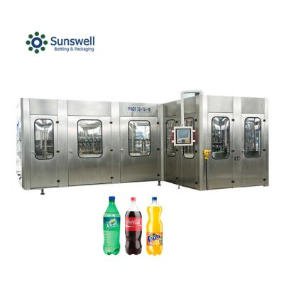 China 200ml Carbonate Filling Machine Soda Water PET Plastic Bottle for sale