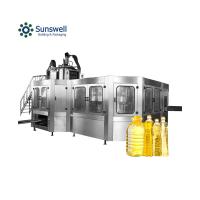 China Automatic 5L Piston Type Edible Oil Filling Machine 5000BPH Capacity with PLC Control for sale