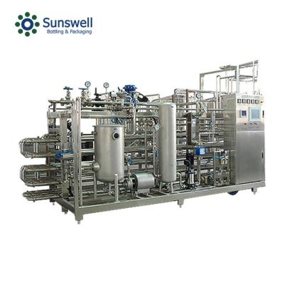 China 2000L/H High Pressure Homogenizer with UHT Milk Processing System - Automatic Juice and Beverage Production Line for sale