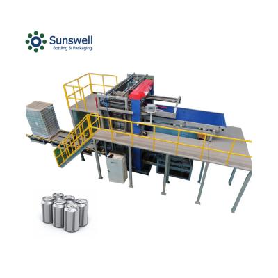 China XD600 High-Speed Can Depalletizer Machine 36000CPH Capacity 5800mm Length for Metal Cans Glass Bottles for sale