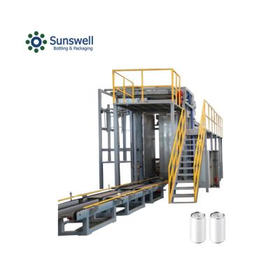 China Aluminum Empty Can Depalletizer XD600 - 36000CPH Capacity, 3700mm Height for Carbonated Soft Drink Production for sale