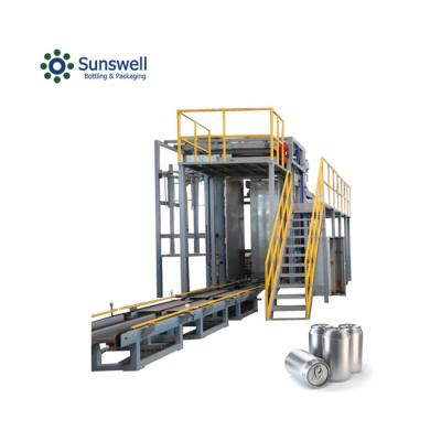 China High Level Aluminum Depalletizing Packing Machine 3100mm Conveyor Height 36000CPH Capacity for Canning Line for sale