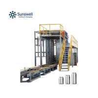 China High Level Depalletizer Machine 36000CPH Capacity 3100mm Conveyor Height for Empty Aluminum Cans and Bottles for sale