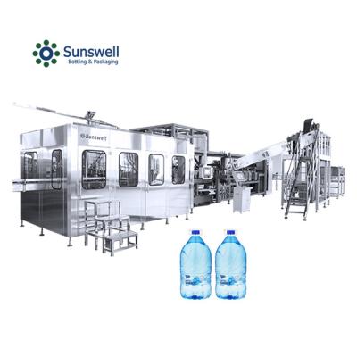 China 5 Gallon Automatic Water Filling Machine 304 Stainless Steel 100-120 BPH for sale