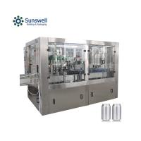 China SS316L Aluminum Beverage Can Filling Machine 415V 3000-5000CPH Rotary Juice Canning for sale