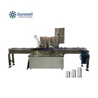 China Automatic 4-Head Can Sealing Machine 3000-5000CPH for Beverage Beer Soda Cans for sale