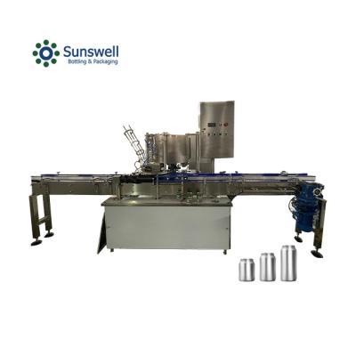 China Automatic 4-Head Can Sealing Machine 3000-5000CPH for Beverage Beer Soda Cans for sale