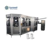 China Carbonated Beverage Can Filling Machine Electronic Measuring Cup 4000BPH 50HZ for sale