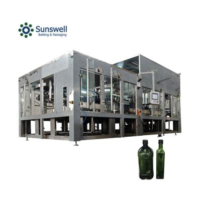 China XGFY50-50-12-10 4-in-1 Rotary Edible Oil Filling Machine 15000BPH Capacity 6500×4300×3200mm for sale