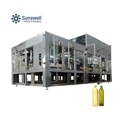 China XGFY Series 4-in-1 Oil Filling Machine with 50 Heads, 15000BPH Capacity, 440V 60HZ Power Supply for sale