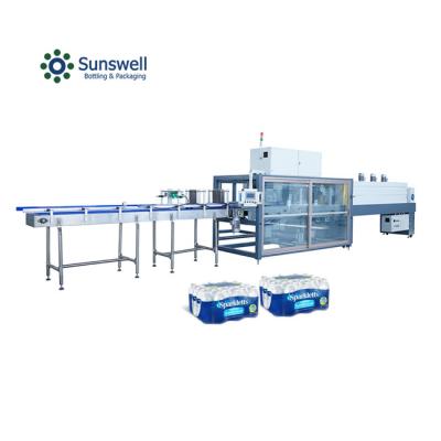 China MB-450A Automatic PE Film Shrink Wrapper for Bottles and Cans - 45 Packs/Min Capacity, 1100-1150mm Adjustable Height for sale