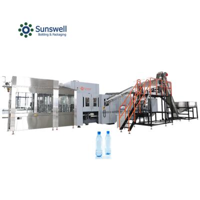 China CGX Series 3-in-1 Blowing Filling Capping Machine for PET Bottle Mineral Water Servo Stretching 2500 BPH for sale