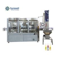 China Carbonated Beverage Isobaric Filling Machine 3000 BPH 16-16-5 Stainless Steel Bottle Filler for sale