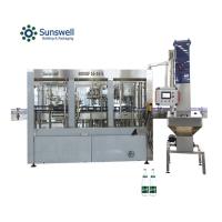 China Carbonated Soft Drink Filling Machine 3000 BPH Isobaric Filling Production Line for Glass Bottles for sale