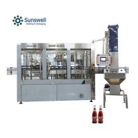 China Carbonated Drink Filling Machine 16-16-5 Isobaric Filler 3000 BPH Glass Bottle Soda Filling Line for sale