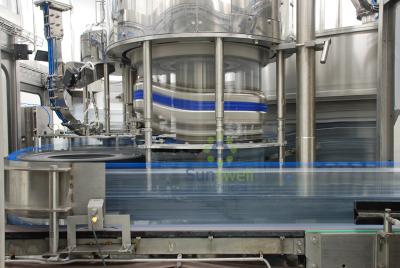 China 3-in-1 Bottle Water Filling Machine 16-16-5 Rinsing Filling Capping for 3L-10L Jars for sale