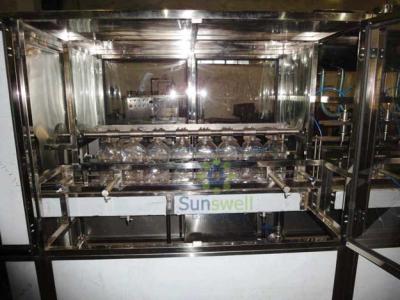 China Stainless Steel Automatic 3 in 1 5 Gallon Water Filling Machine 900 BPH 13KW for sale