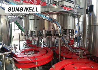 China Aluminum Automatic Liquid Filling Sealing Machine for PE Bottles 5000-24000 BPH for sale