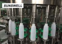 China SS304 PE Bottle Beverage Filling Machine 5000-24000 BPH Dairy Juice Yogurt for sale