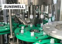 China Sunswell PE Bottle Liquid Filling Machine with Aluminum Foil Sealing 5000-24000 BPH for sale